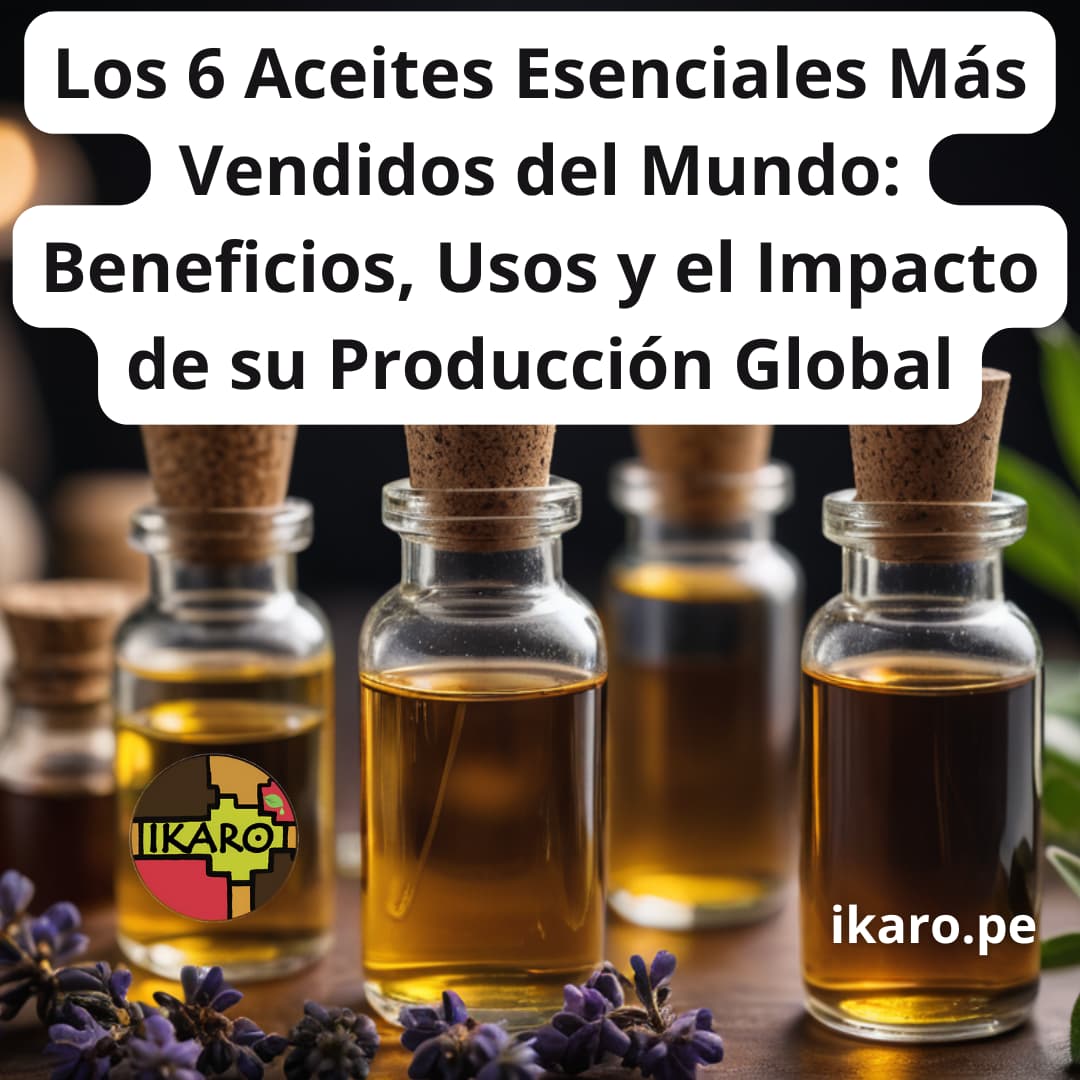 Aceites esenciales más vendidos – Guía IKARO